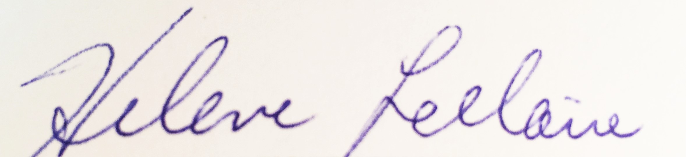 signature hélène - L'envol